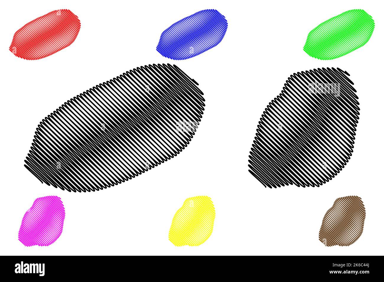 DArros and Remire island (Republic of Seychelles, Indian Ocean, Outer ...
