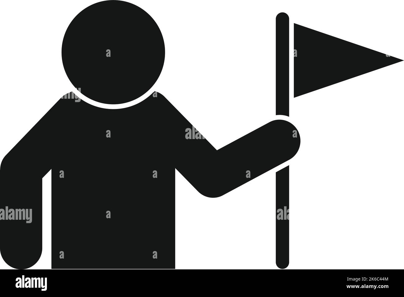 Target manager icon simple vector. Sustainable development. Eco united ...