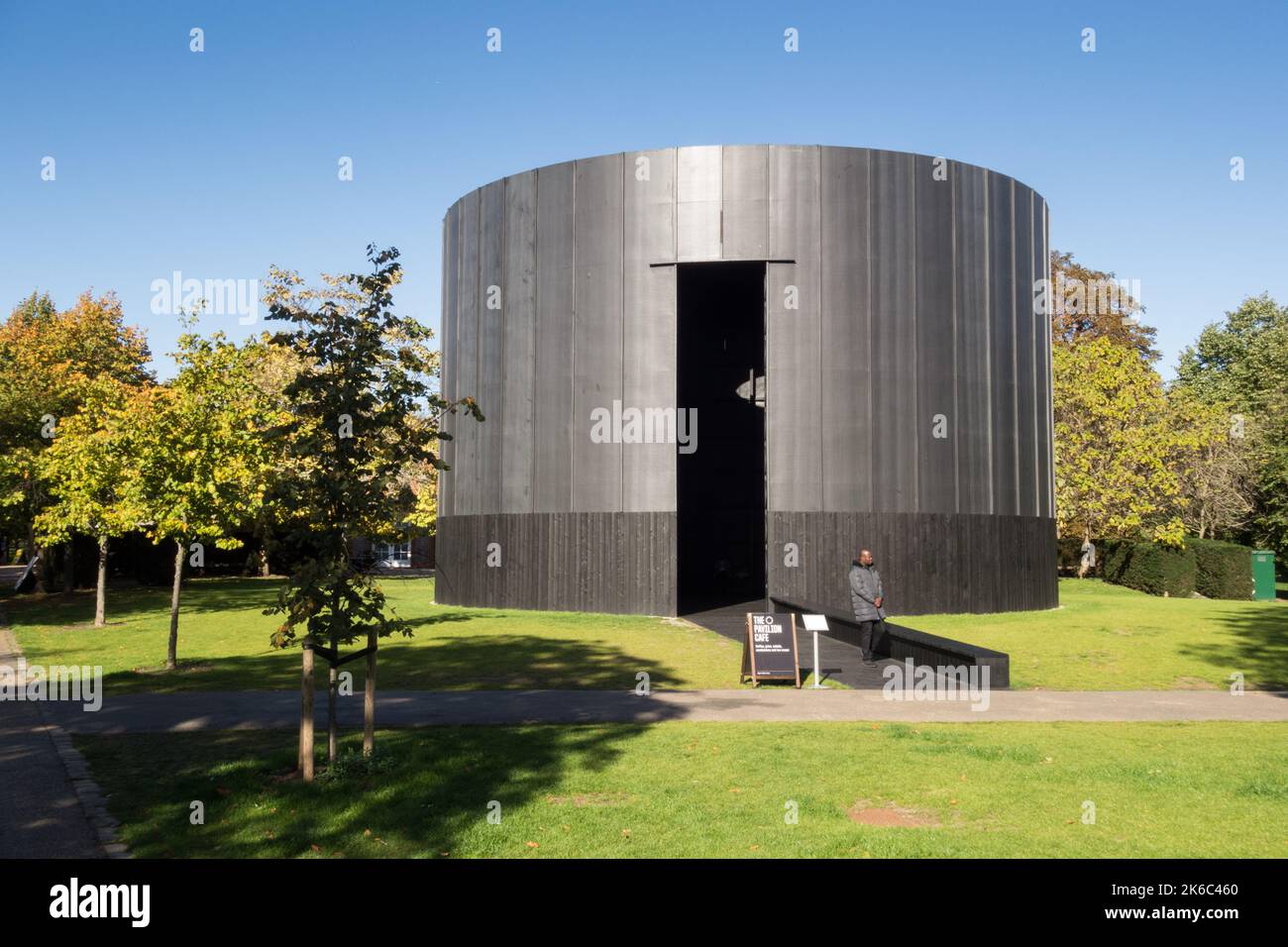 Black Chapel Serpentine Pavilion 2022 designed by Theaster Gates, Hyde ...