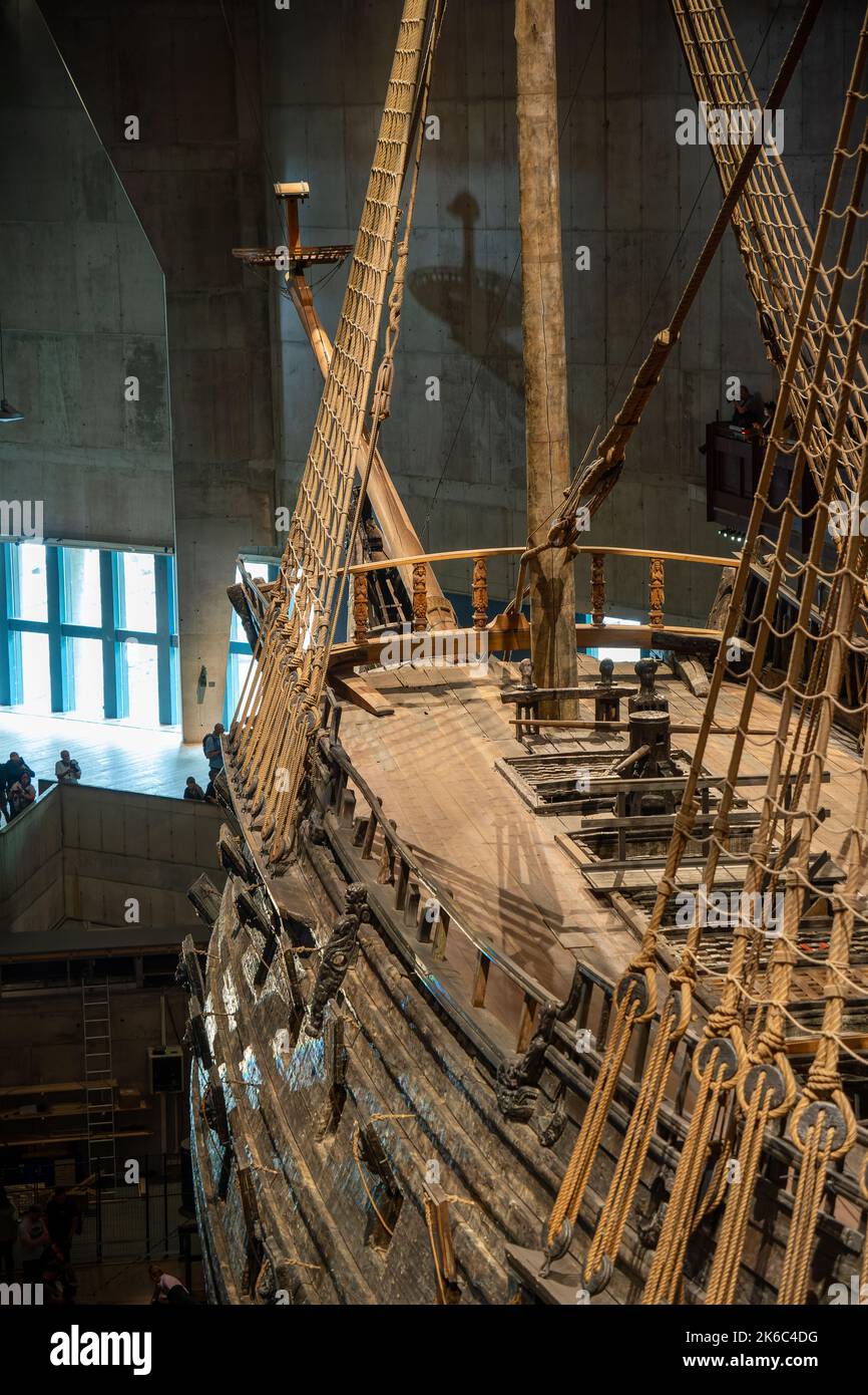 Vasa Ship, Stockholm, Sweden Stock Photo - Alamy