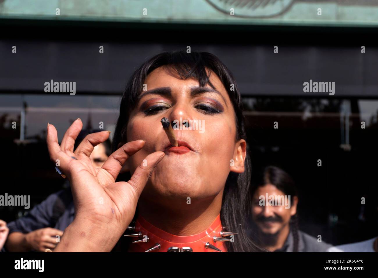 Mexico City, Mexico. 12th Oct, 2022. Transgender federal deputy, Maria ...