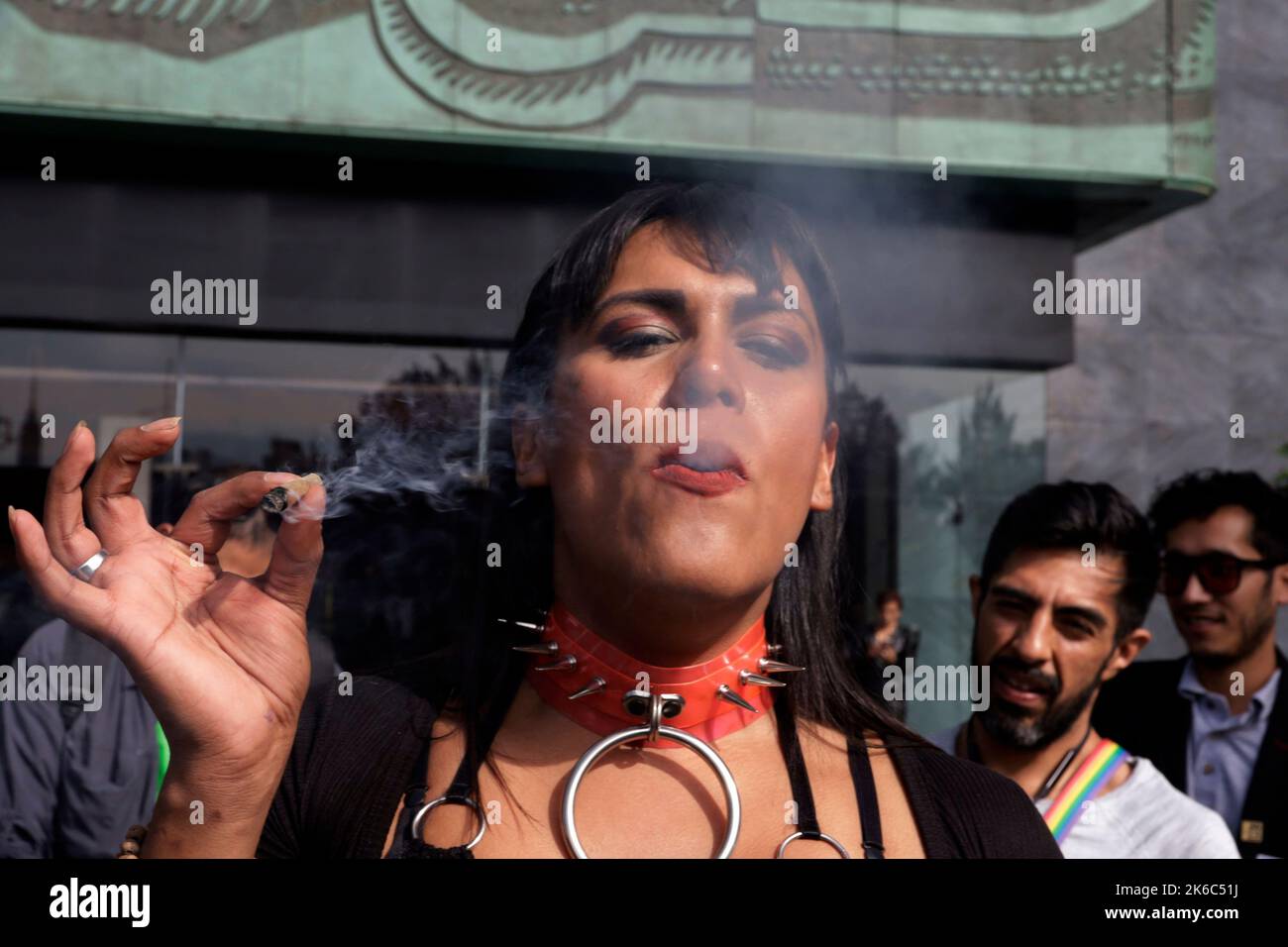 Mexico City, Mexico. 12th Oct, 2022. Transgender federal deputy, Maria ...