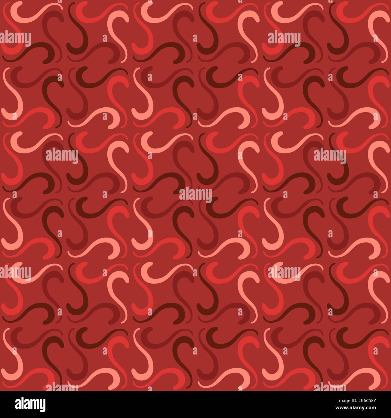 Seamless swirl pattern for prints, textile, web, advertising and any ...