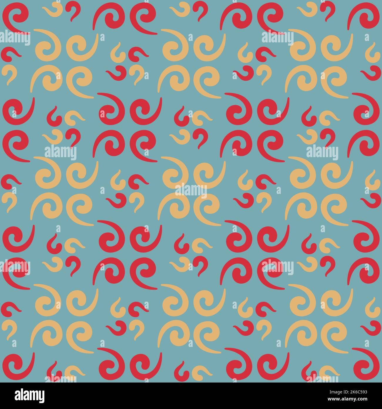 Seamless swirl pattern for prints, textile, web, advertising and any ...