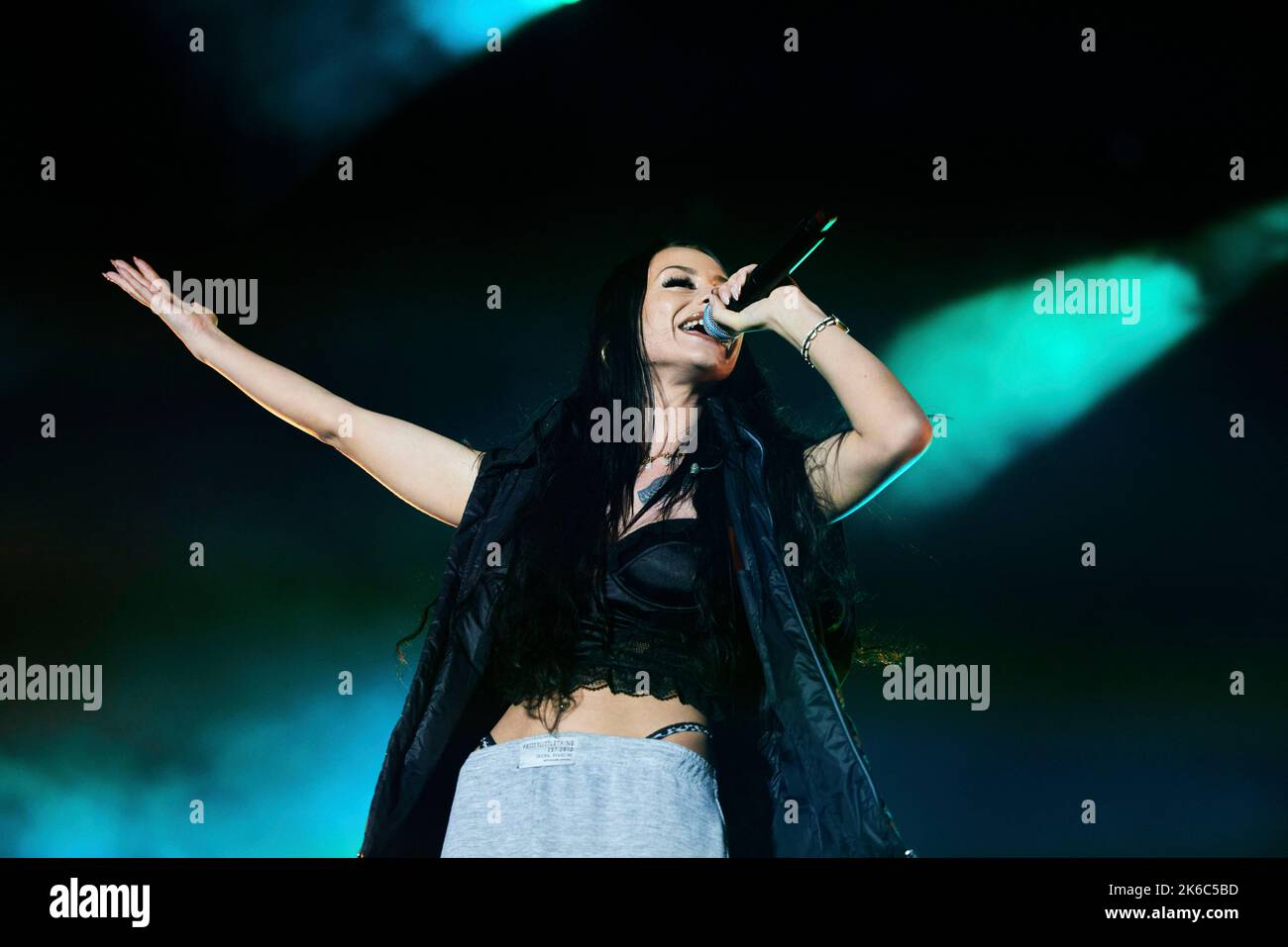 rapper tessa at nibe festival Stock Photo - Alamy