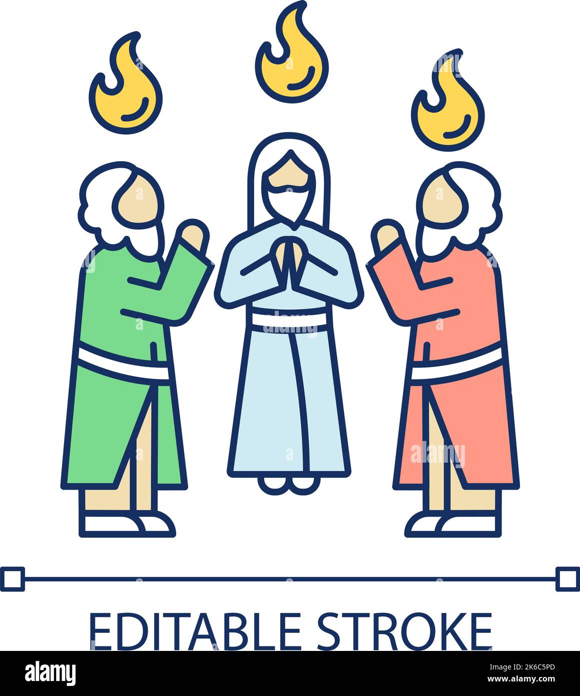 Pentecost tongues of fire hi-res stock photography and images - Alamy