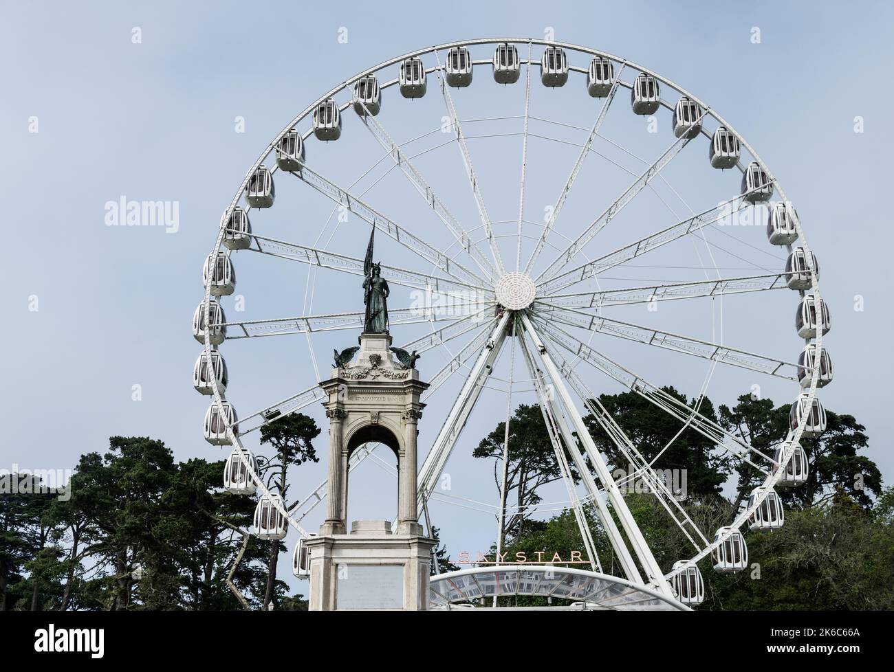 Ferris wheel in Golden gate park, San Francisco, California Stock Photo ...