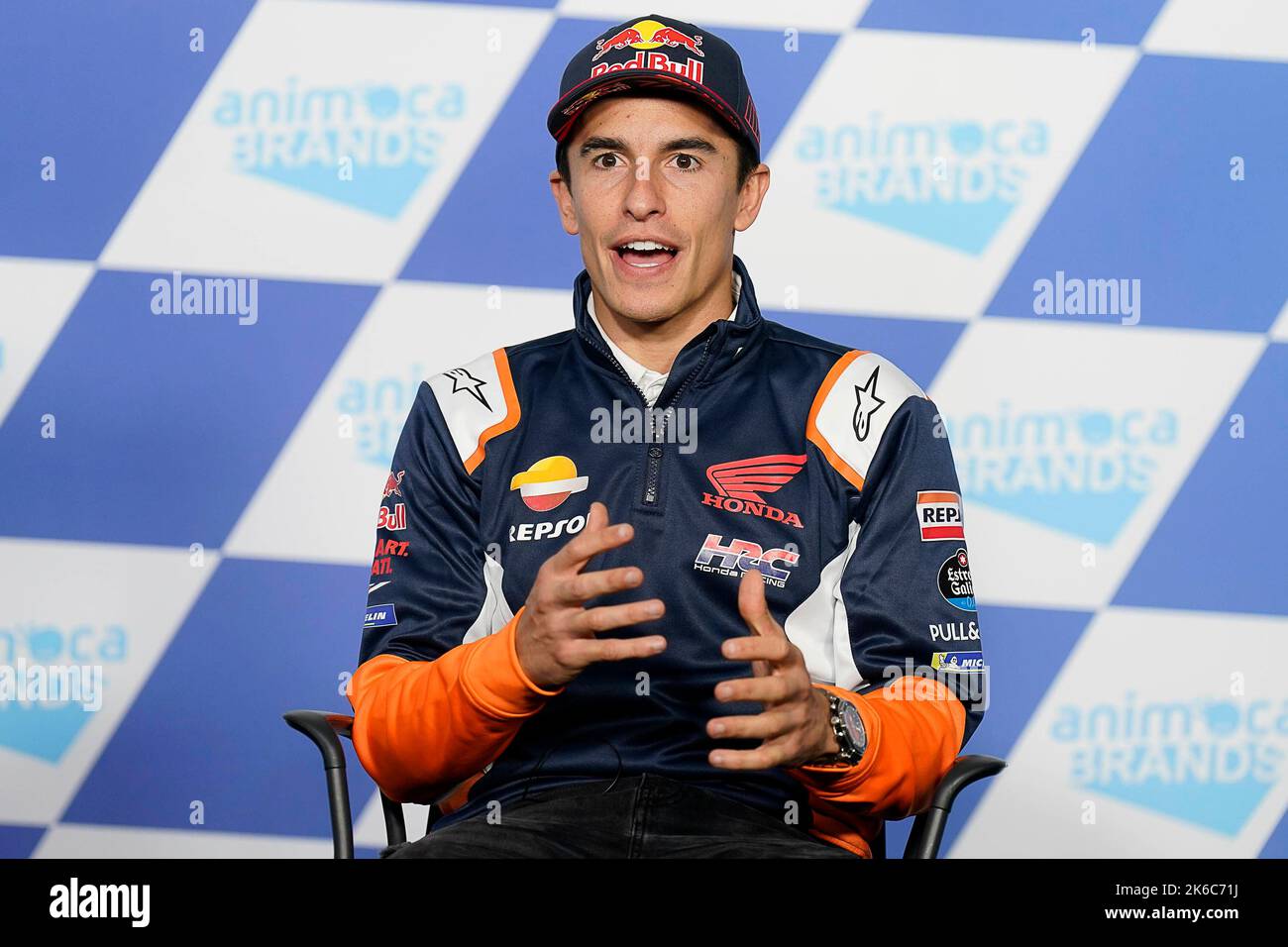 Phillip Island, Australia. 13th Oct, 2022. Press conference before ...