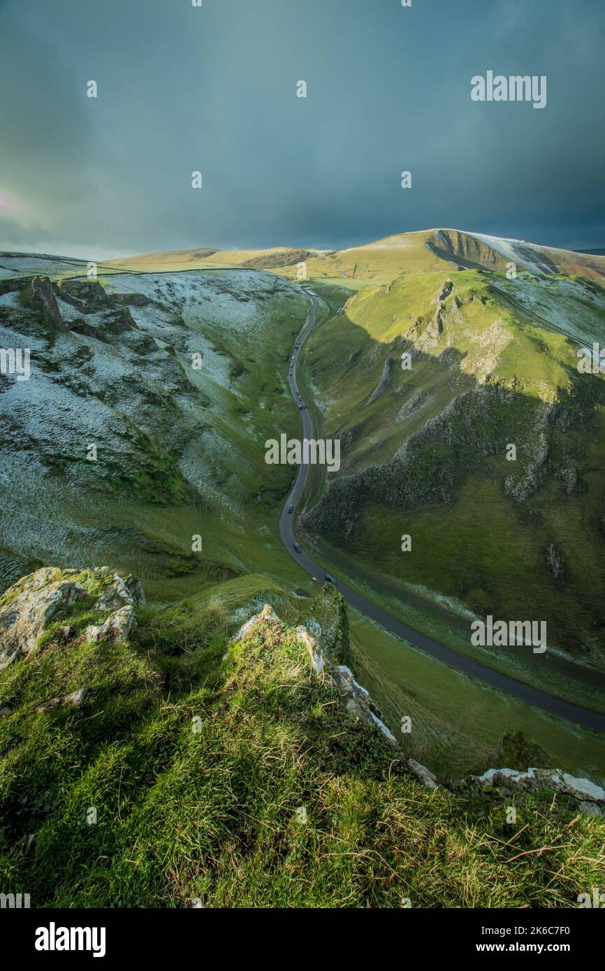 Winnats pass winter hi-res stock photography and images - Alamy