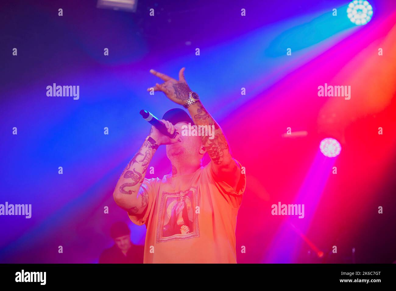 rapper niarn at nibe festival Stock Photo - Alamy