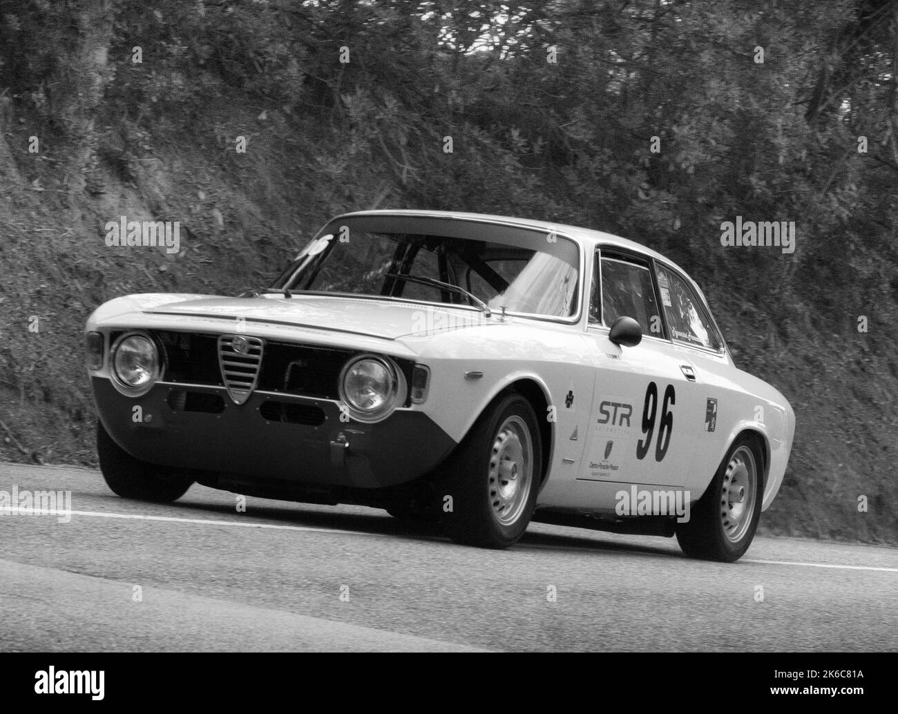 PESARO - ITALY - OTT 09 - 2022 : rally of classic cars ALFA ROMEO GT ...