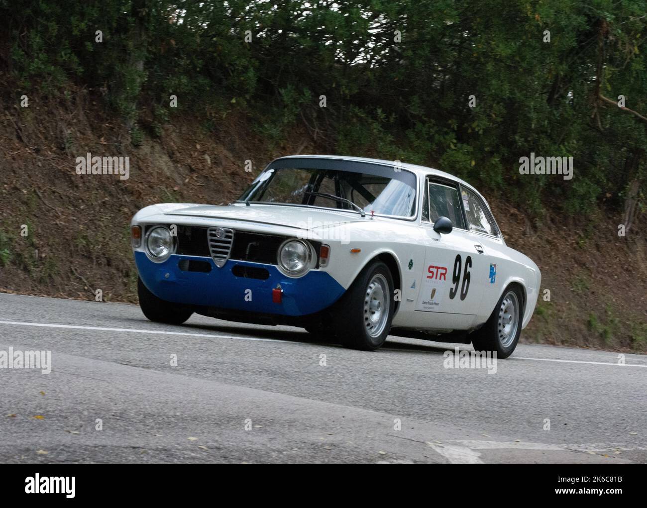 PESARO - ITALY - OTT 09 - 2022 : rally of classic cars ALFA ROMEO GT ...