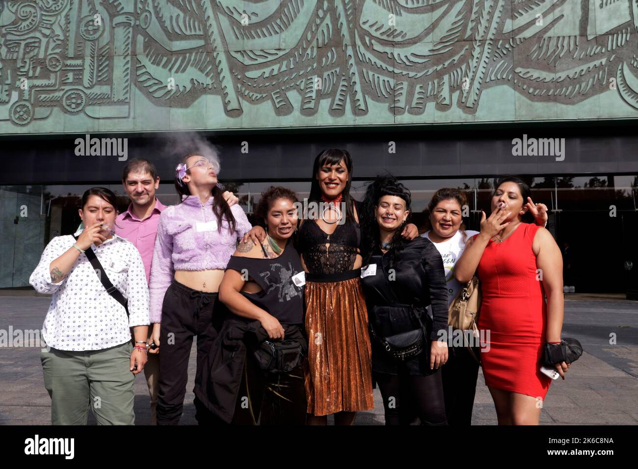 Non Exclusive: October 12, 2022, Mexico City, Mexico: Transgender ...