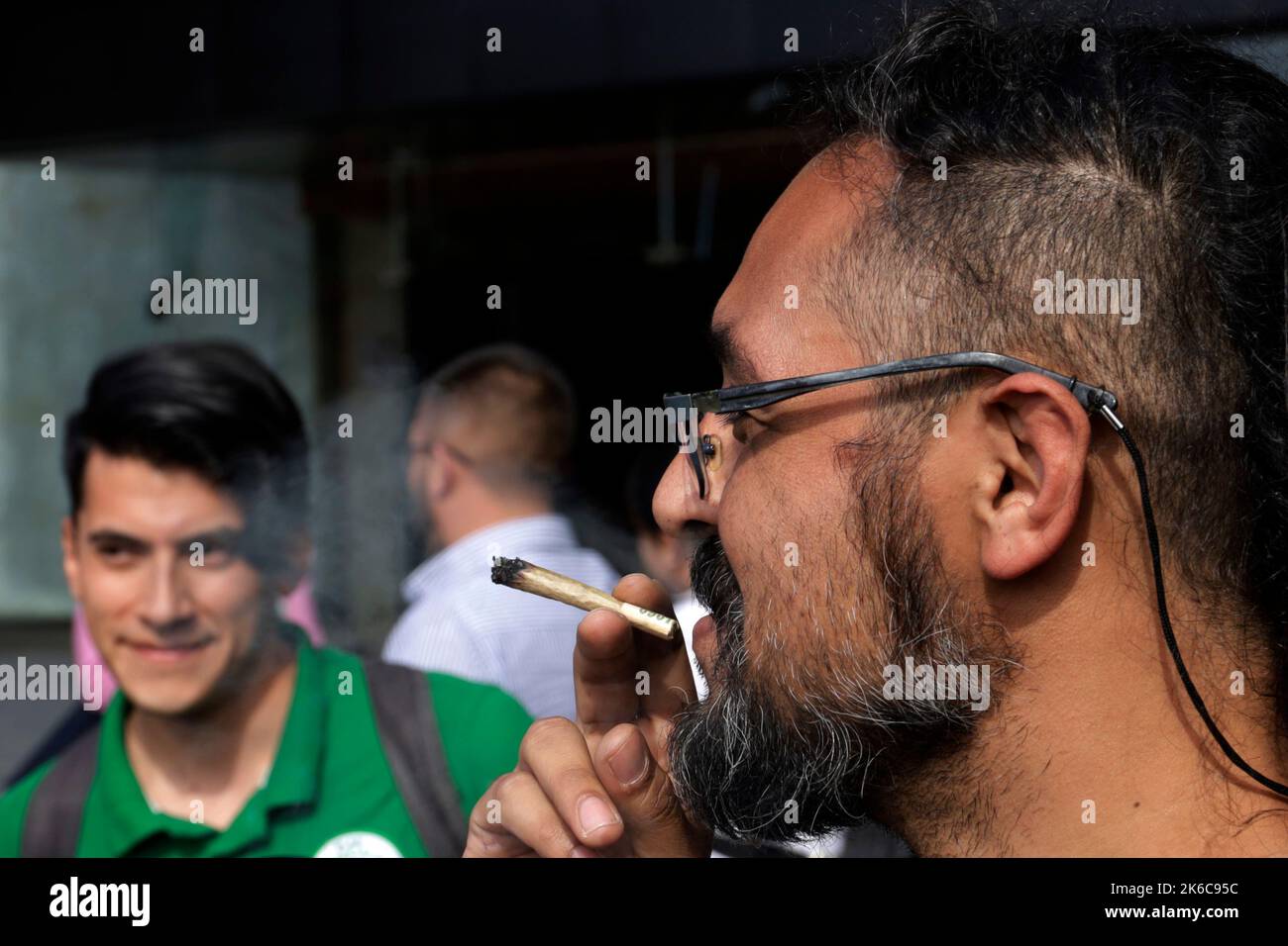 Non Exclusive: October 12, 2022, Mexico City, Mexico: An activist of ...