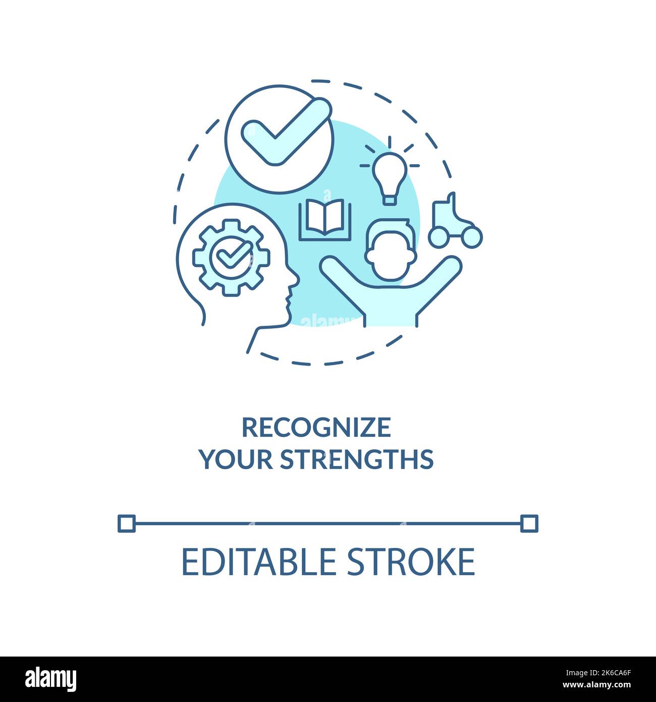 Self esteem confidence strength Cut Out Stock Images & Pictures - Alamy