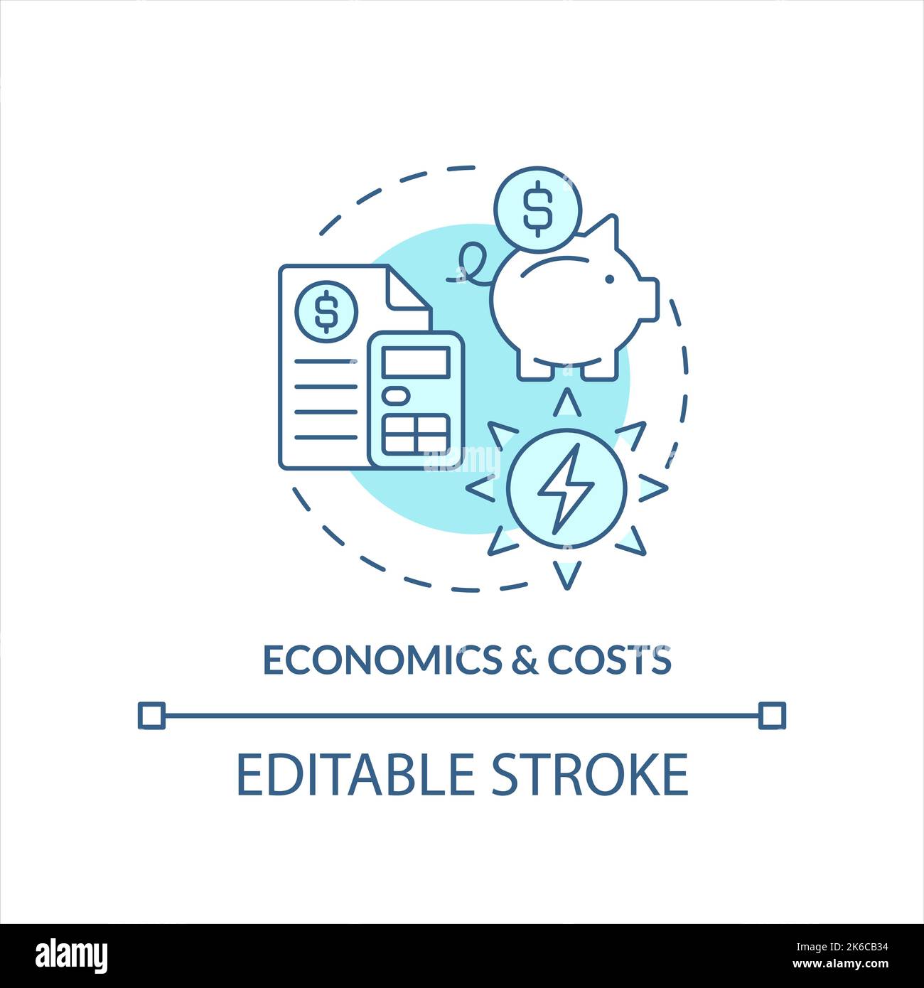 Domestic energy costs Stock Vector Images - Alamy