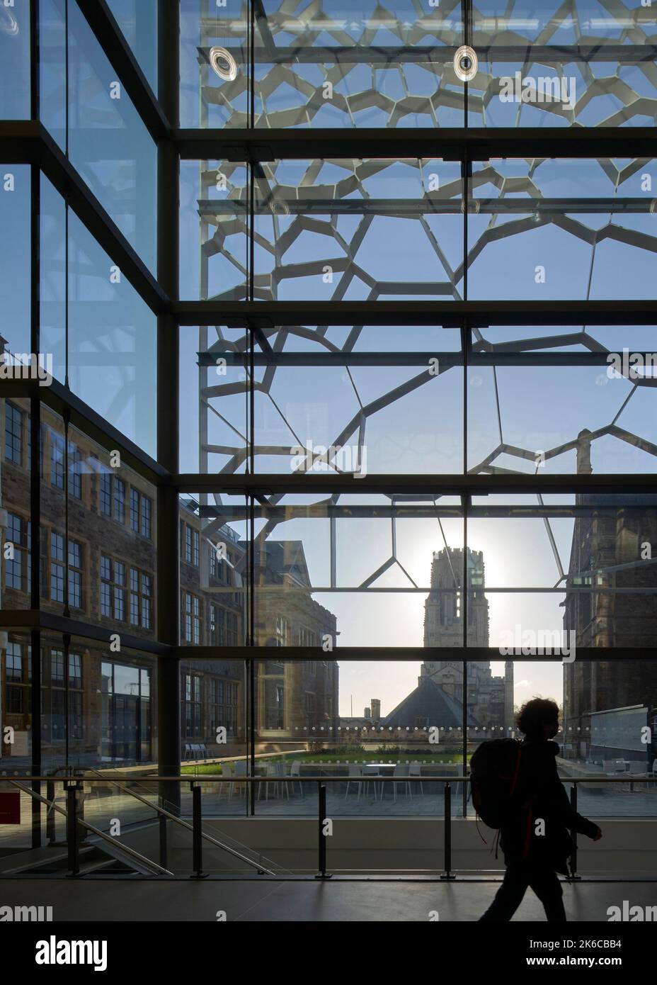 Main circulation space. University of Bristol: Fry Building, Bristol ...