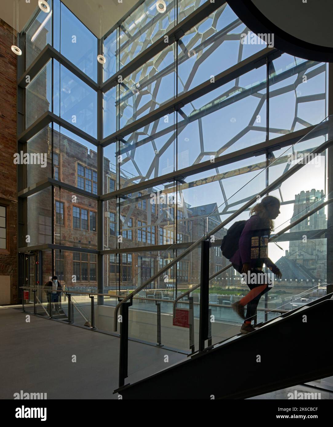 Main circulation space. University of Bristol: Fry Building, Bristol ...