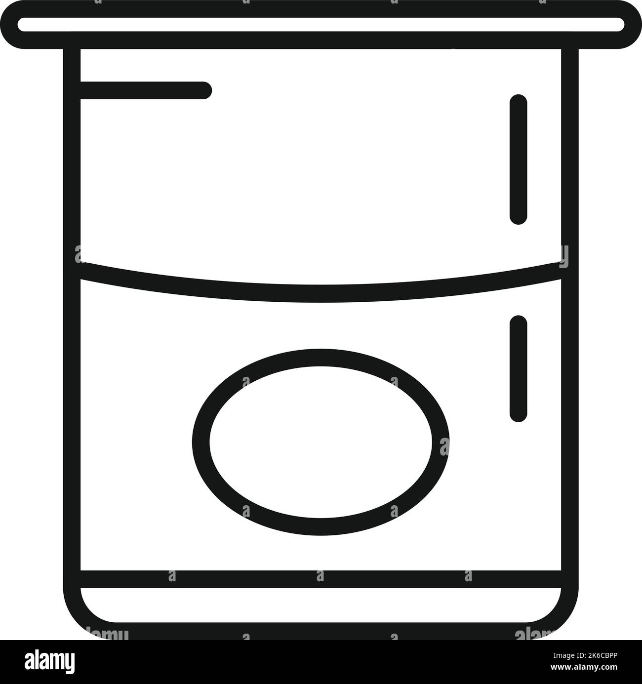 Recycle pot garbage icon vector hi-res stock photography and images - Alamy