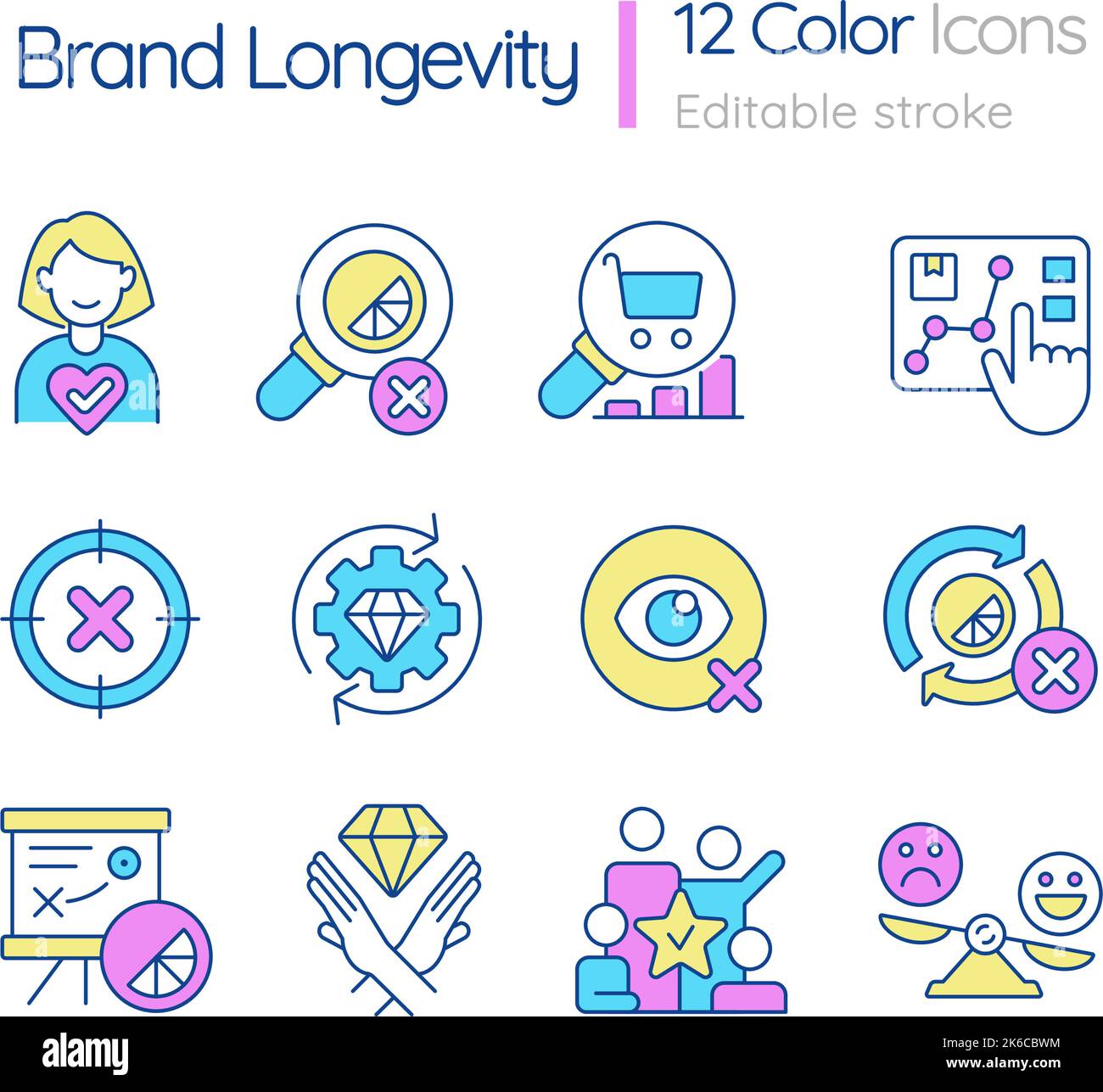 Identity lifecycle Stock Vector Images - Alamy