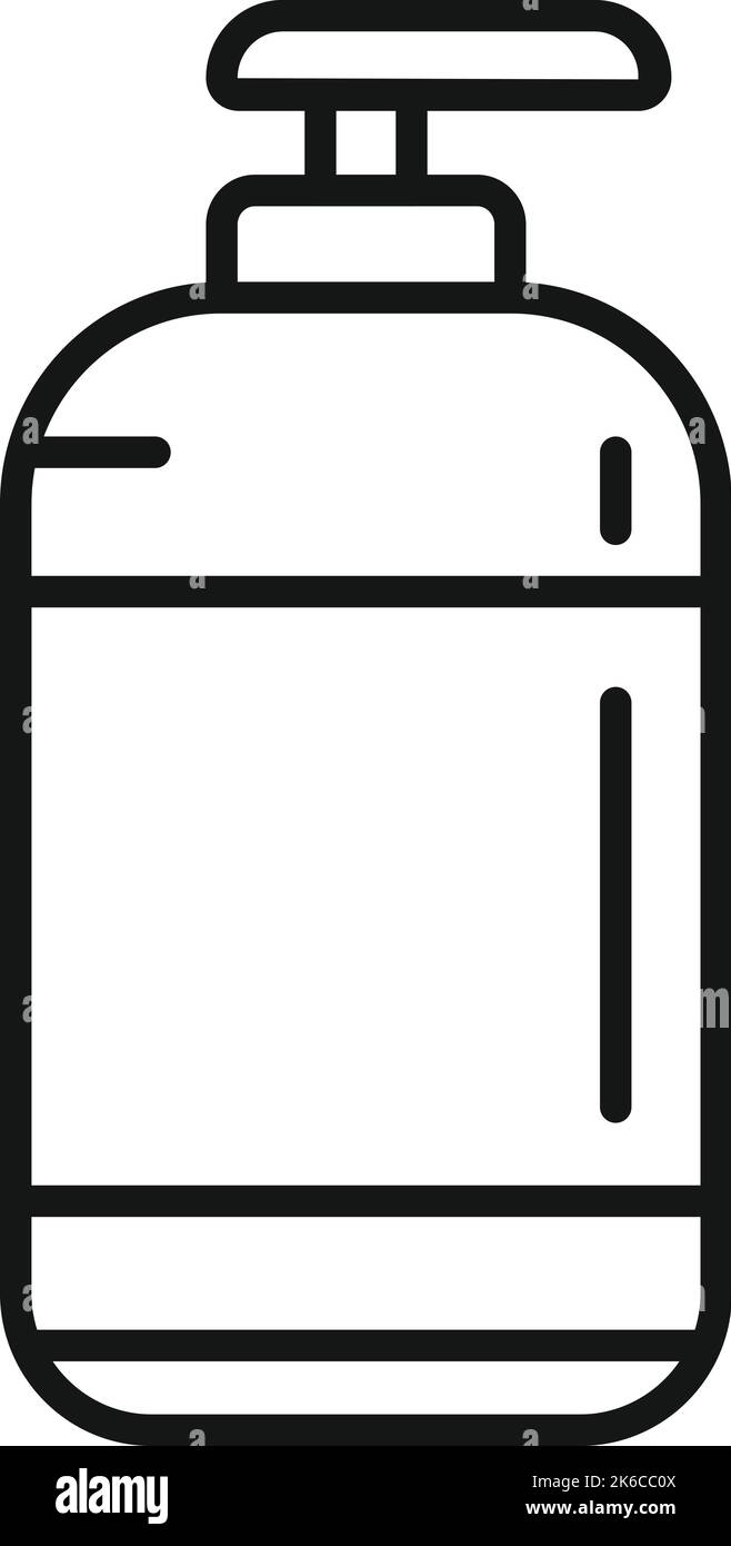 Biodegradable plastic dispenser icon outline vector. Eco recycle. Ocean ...