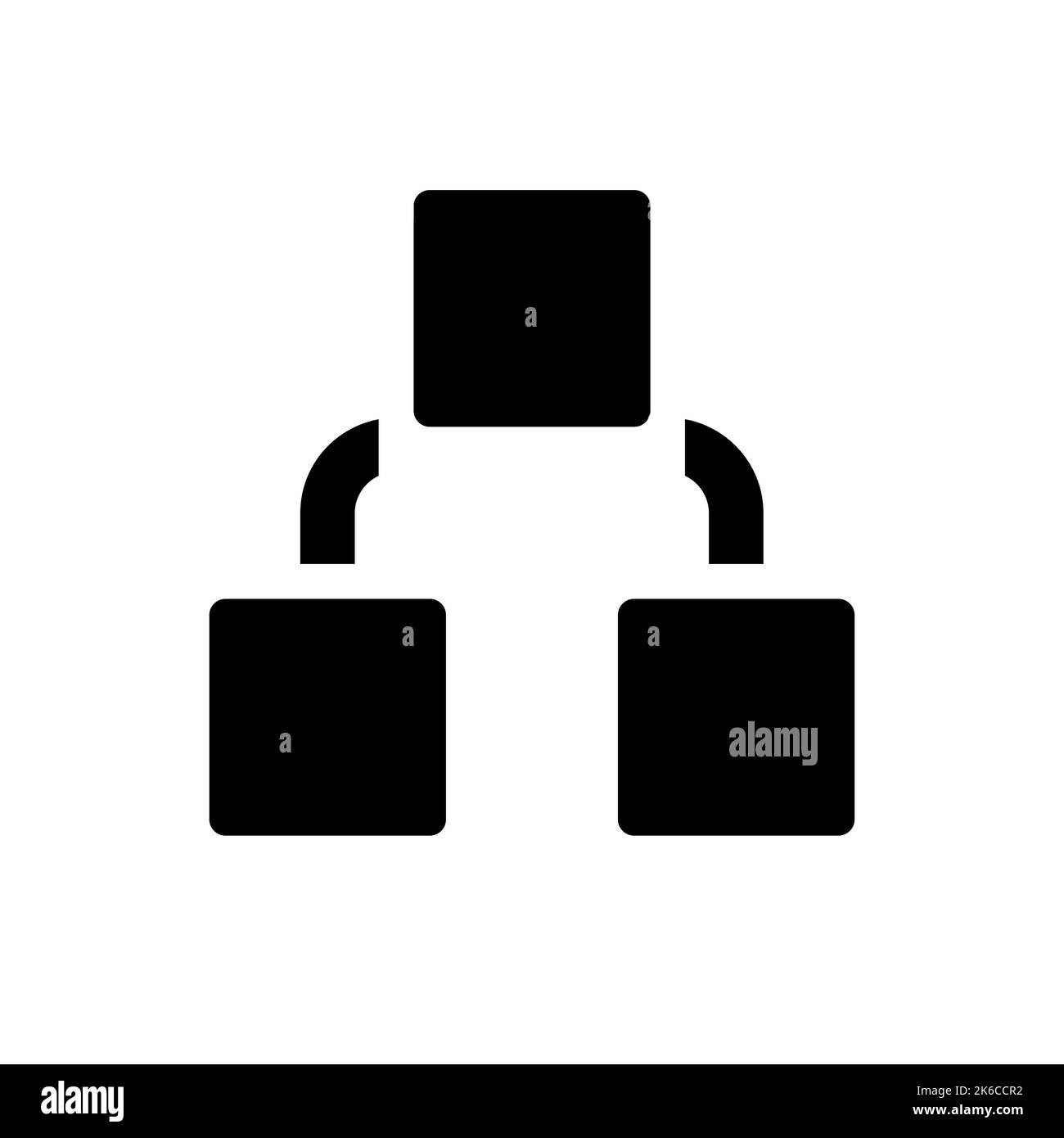 Infographic blocks black glyph ui icon Stock Vector Image & Art - Alamy