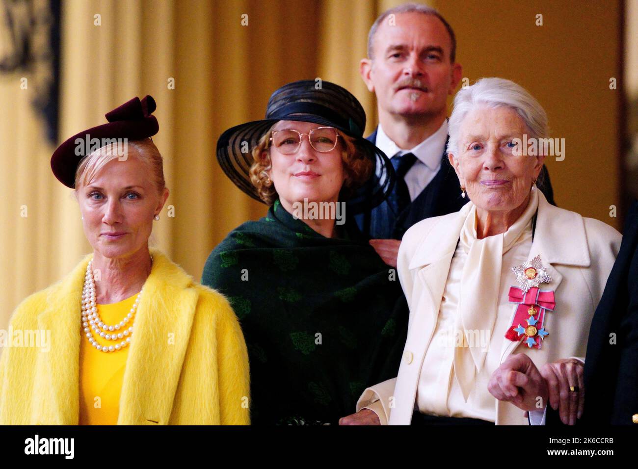 During investiture ceremony buckingham palace hi-res stock photography ...