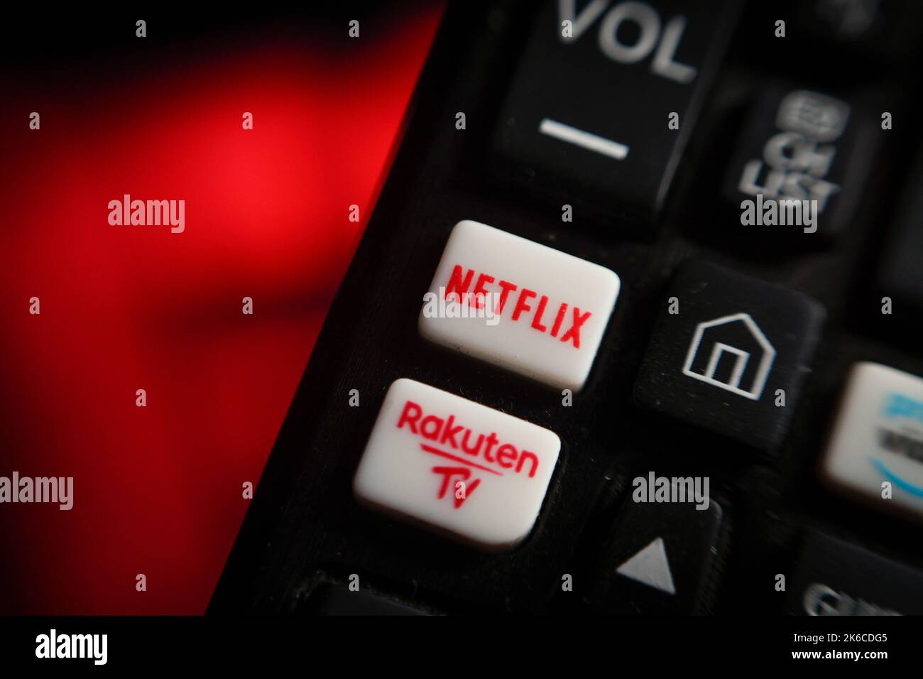 Photo illustration netflix logo hi-res stock photography and images - Alamy