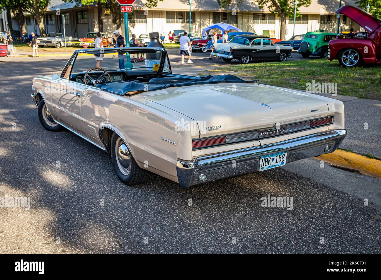 Falcon Heights, MN - June 19, 2022: High perspective rear corner view ...