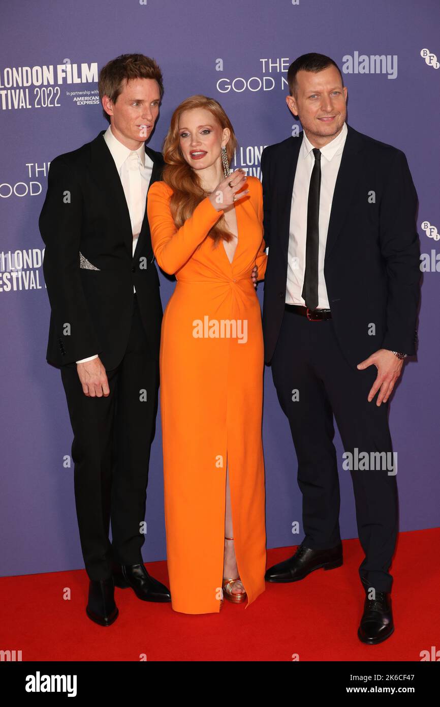Jessica Chastain, Eddie Redmayne and Tobias Lindholm attend 'The Good ...