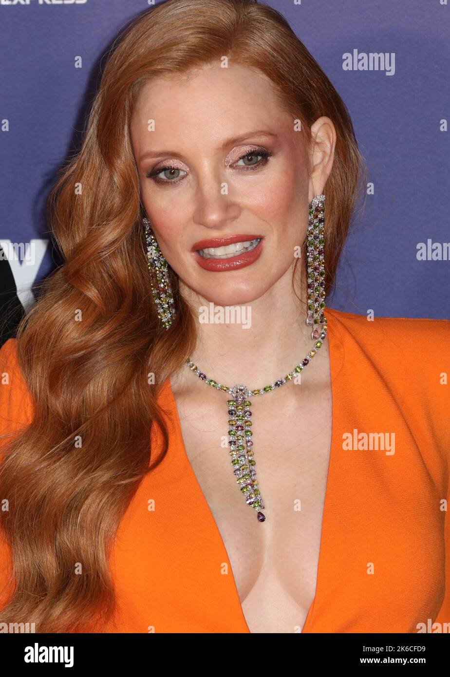 Jessica Chastain attends 'The Good Nurse' screening during 66th BFI ...