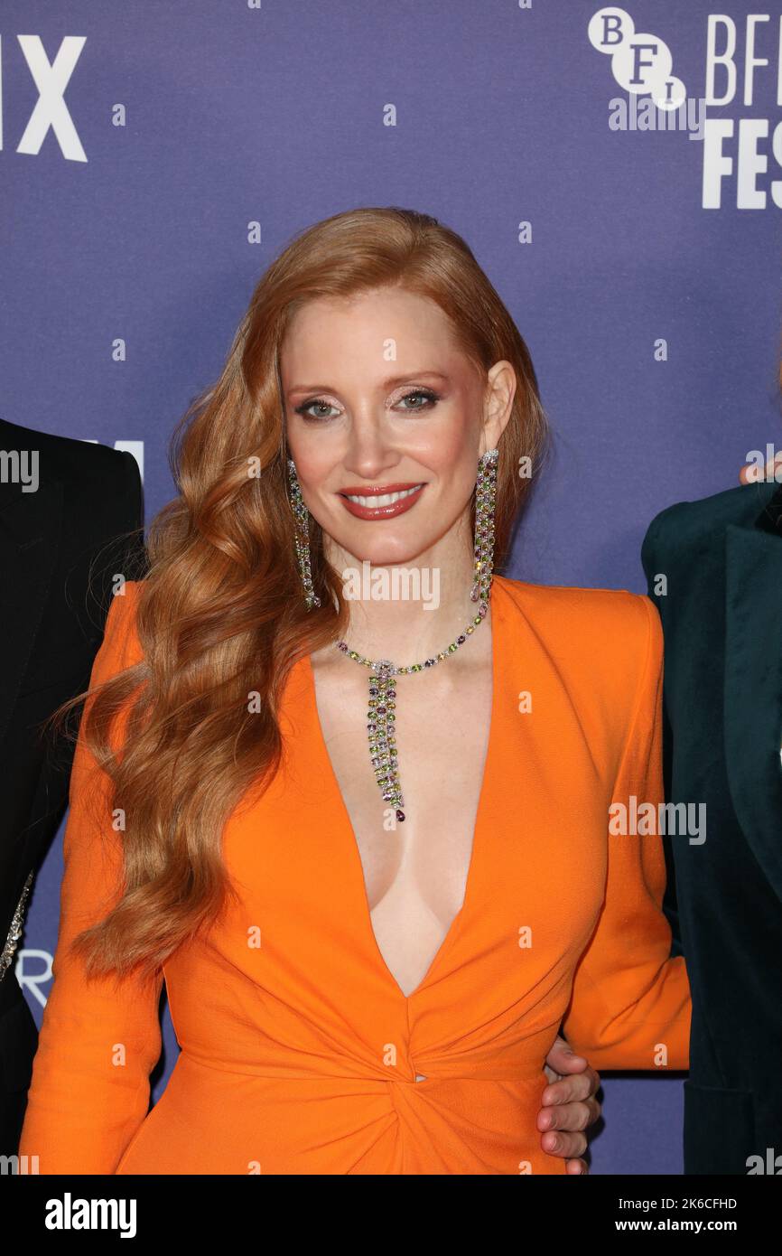 Jessica Chastain attends 'The Good Nurse' screening during 66th BFI ...
