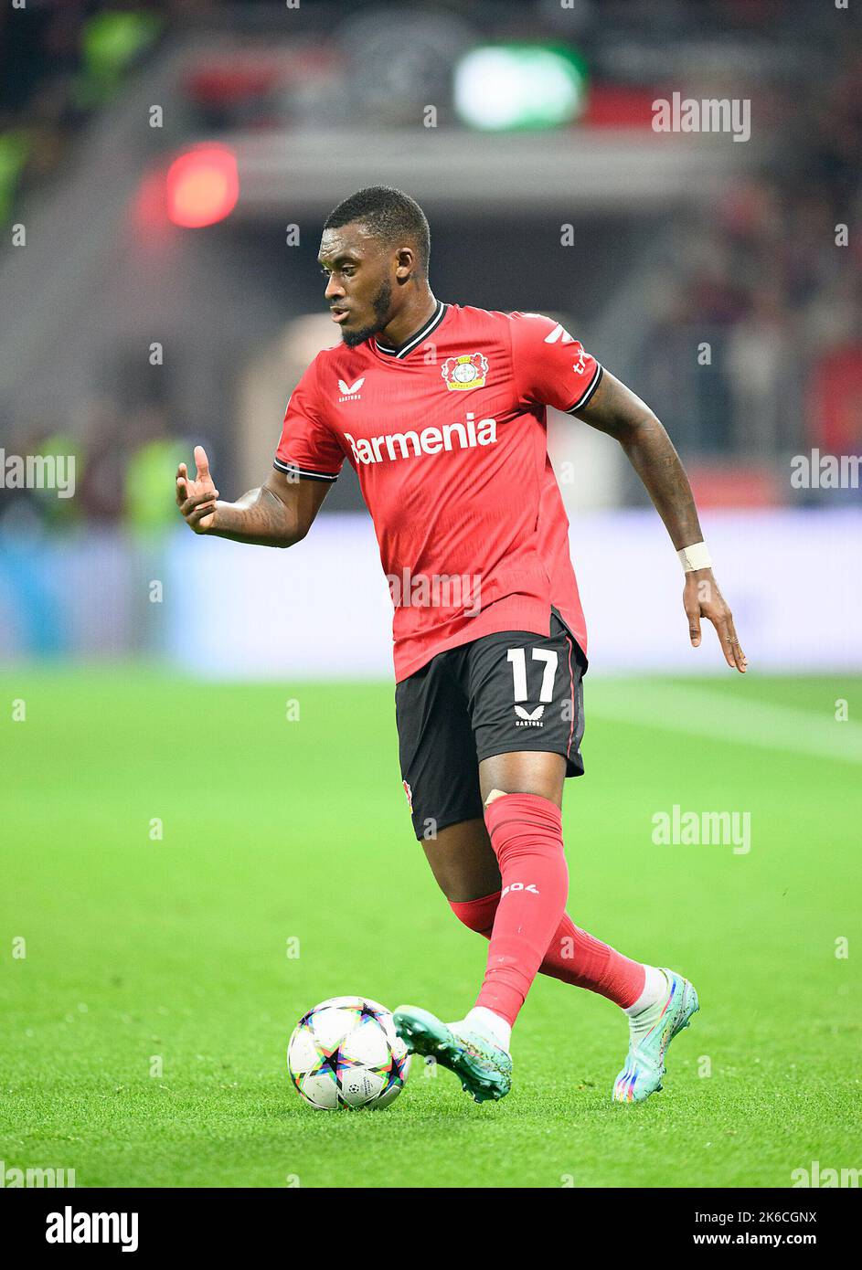 Callum HUDSON-ODOI (LEV) action, soccer Champions League, preliminary ...