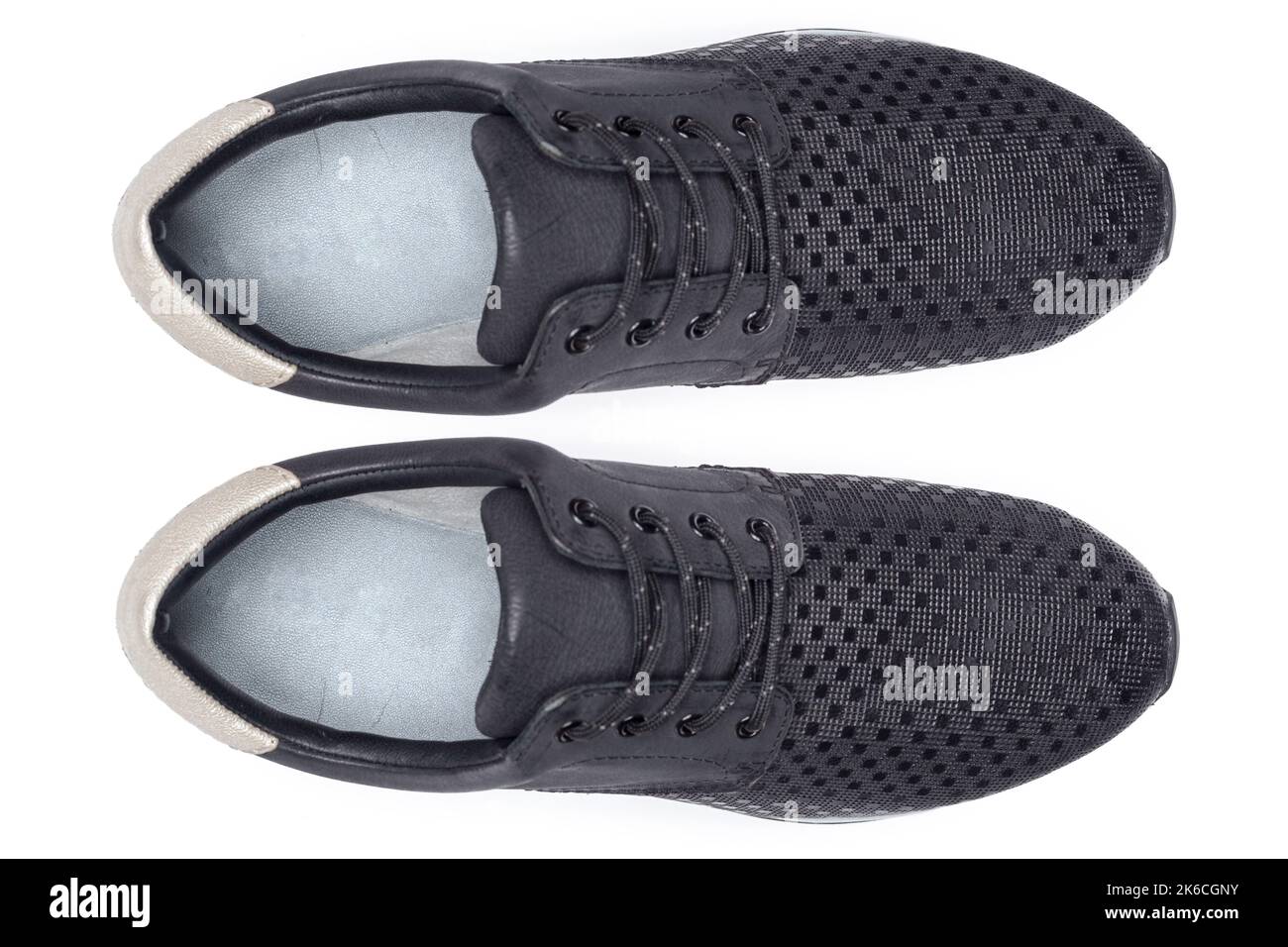 shoes isolated on white background. top view Stock Photo - Alamy