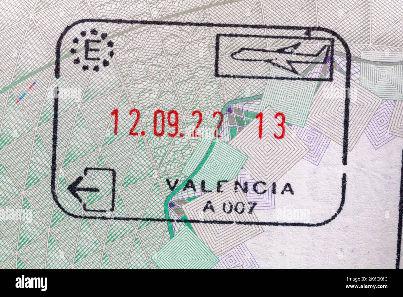 Inside Spanish Passport