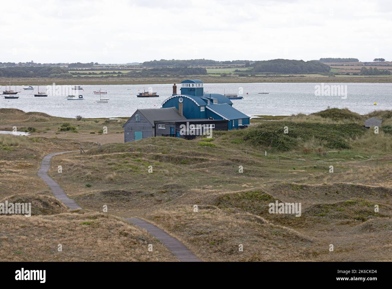 Old Lifeboat House on Blakeney Point Norfolk UK GB September 2022 Stock ...