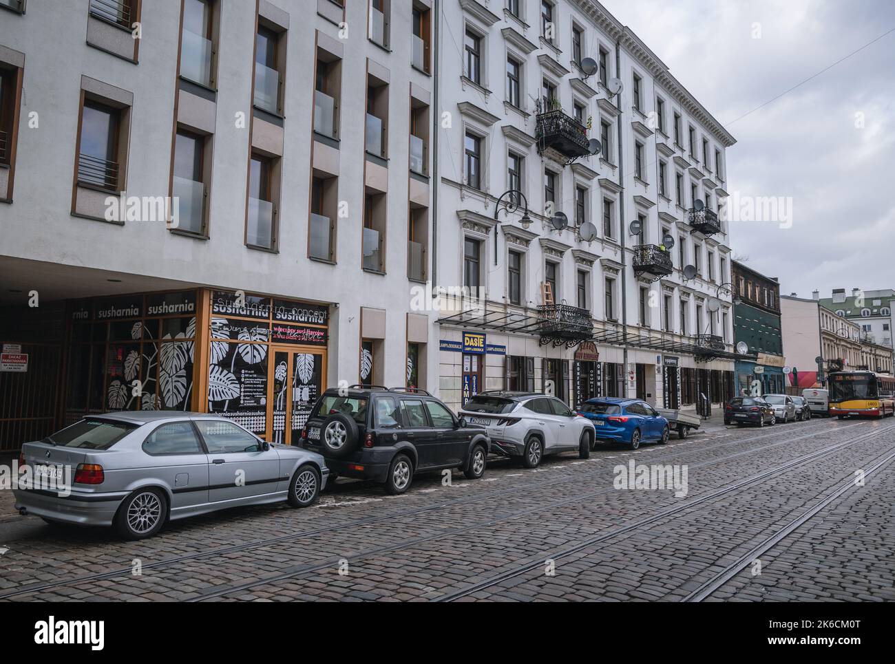 Zabkowska street in Praga-Polnoc district of Warsaw, capital of Poland ...