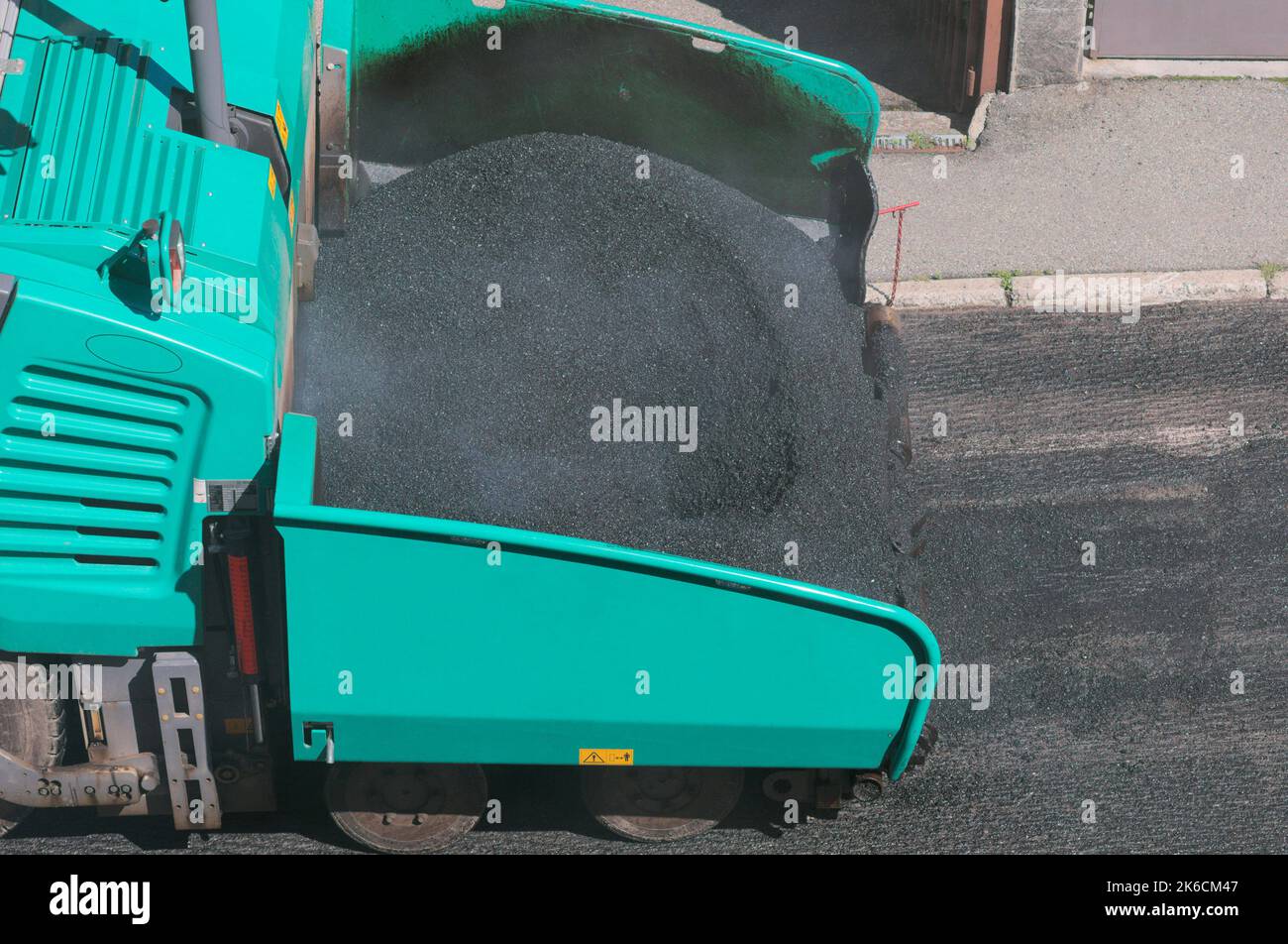 Paving machine hi-res stock photography and images - Alamy