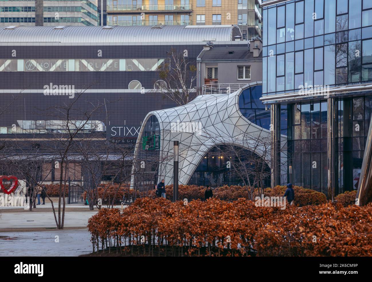 European square and warsaw spire hi-res stock photography and images ...