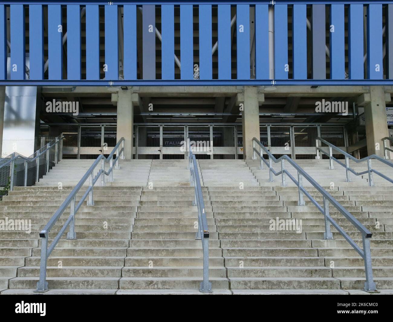 Stairs of Gewiss stadium where Atalanta football team plays ...