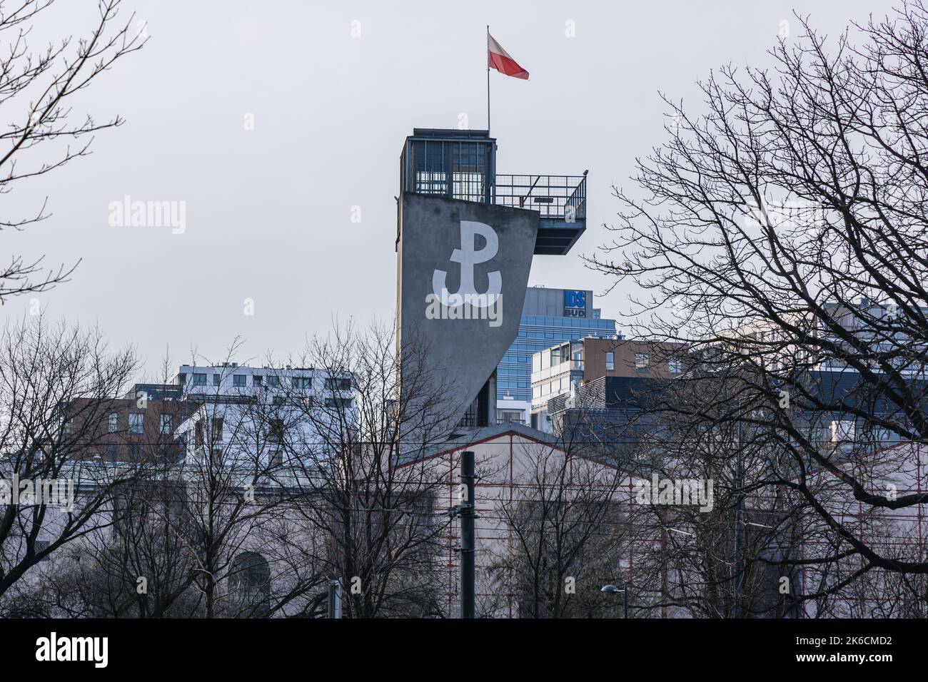 Warsaw Rising Museum in Warsaw city, Poland Stock Photo - Alamy