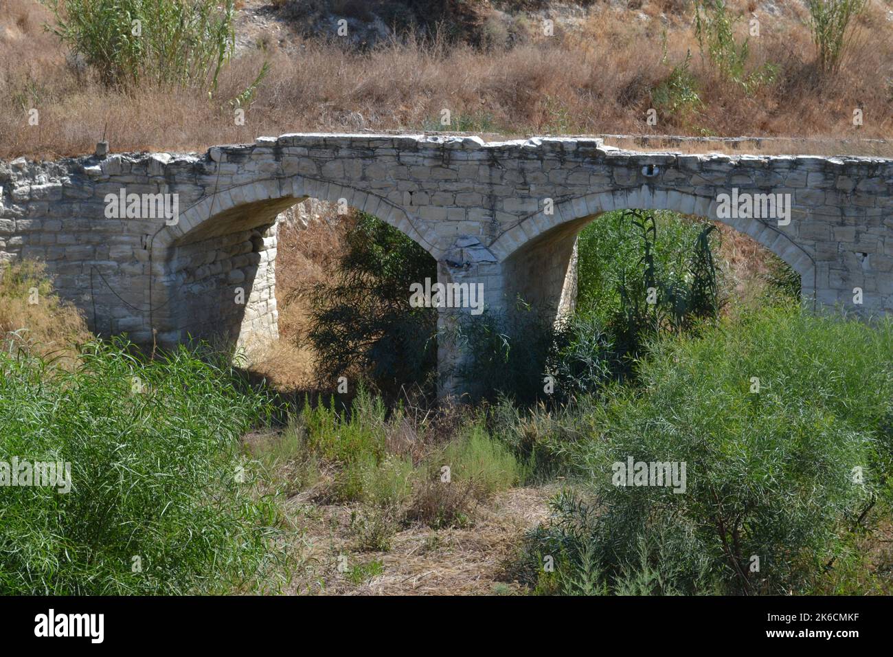 An old bridge in Alethriko Cyprus Stock Photo - Alamy