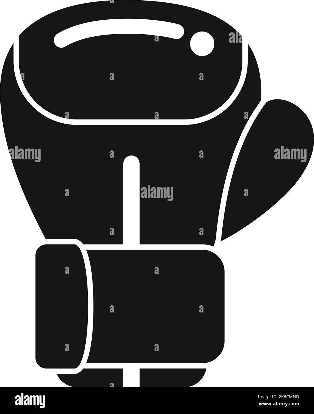 Boxing glove icon simple vector. Active gym. Lifestyle athlete Stock ...