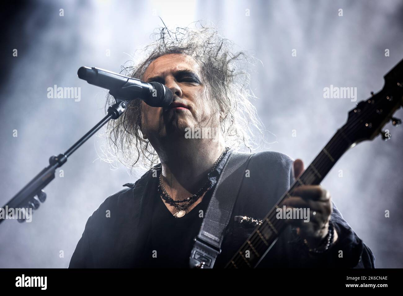 Oslo, Norway. 12th Oct, 2022. The English rock band The Cure performs a ...