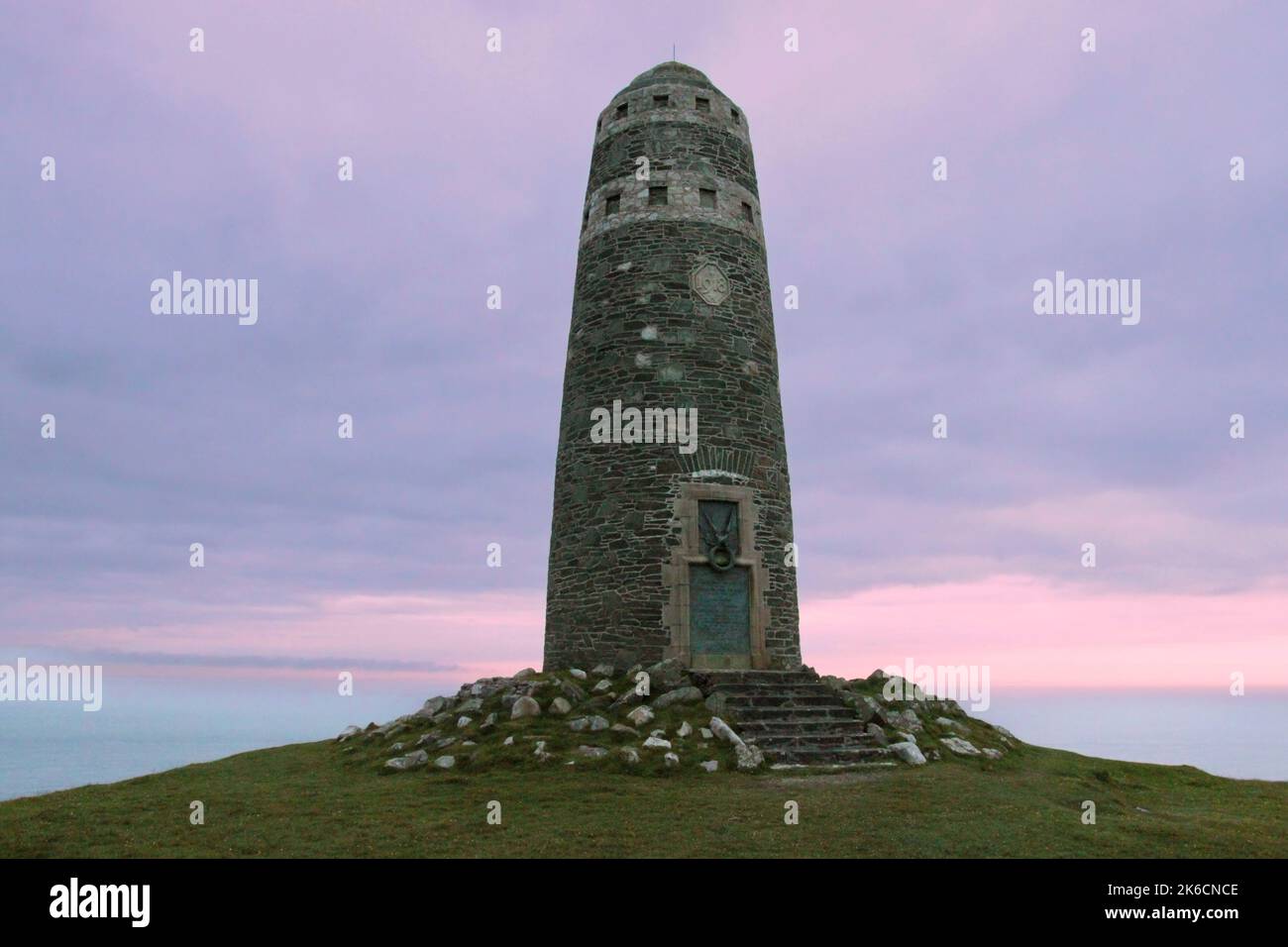 American Monument, Mull of Oa at Sunset, Islay, Hebrides, Inner ...