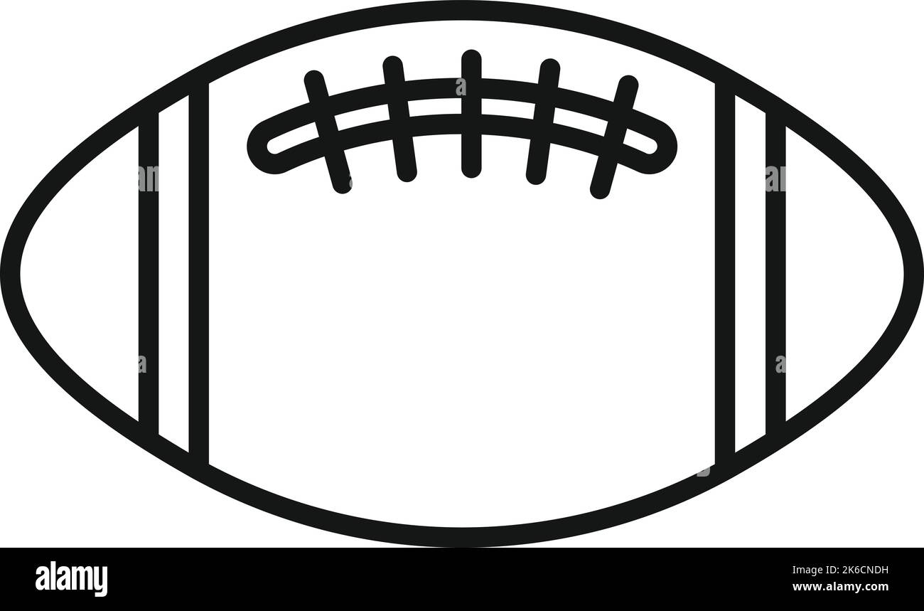 Football Black And White Clipart