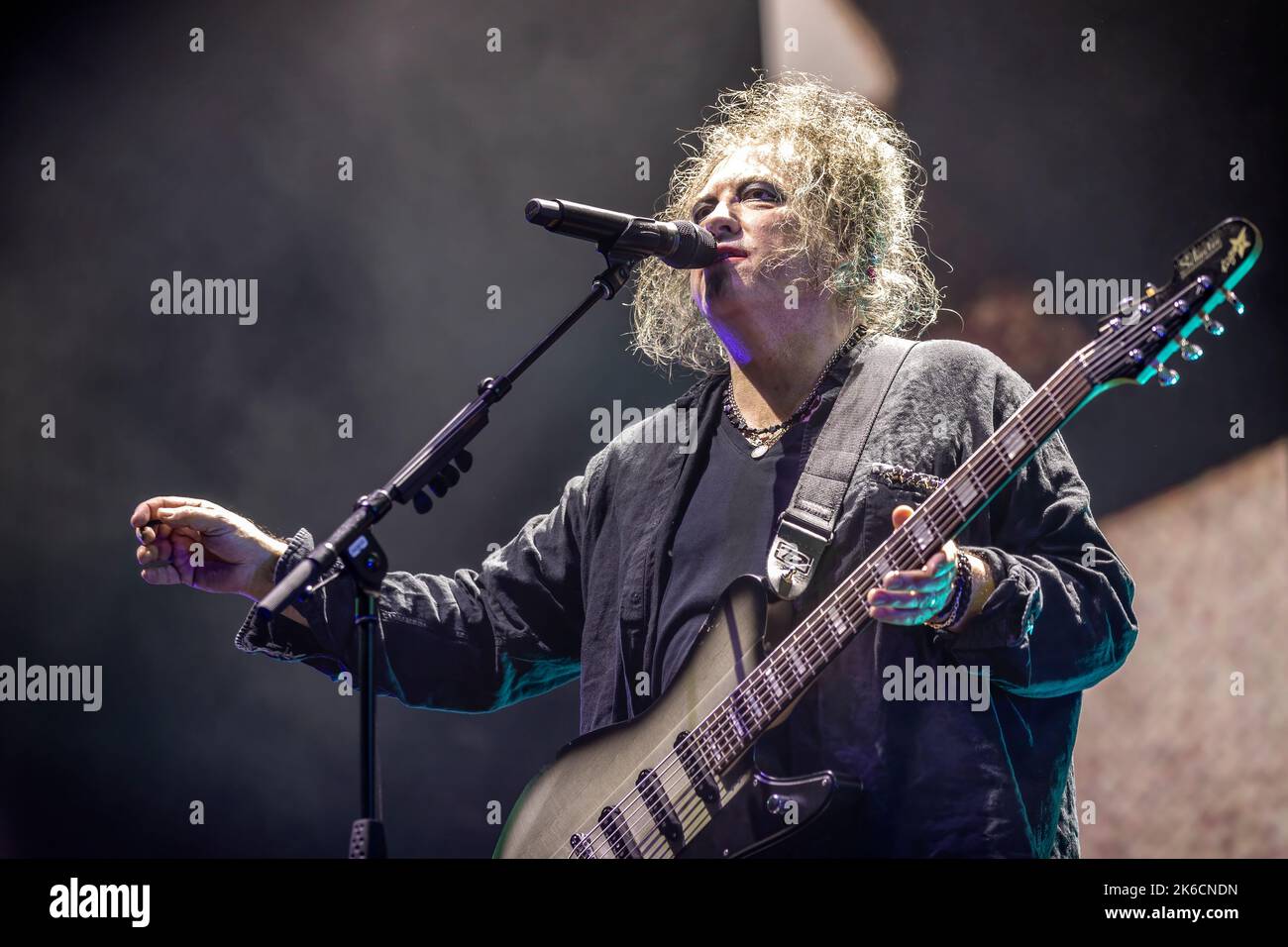 Oslo, Norway. 12th Oct, 2022. The English rock band The Cure performs a ...