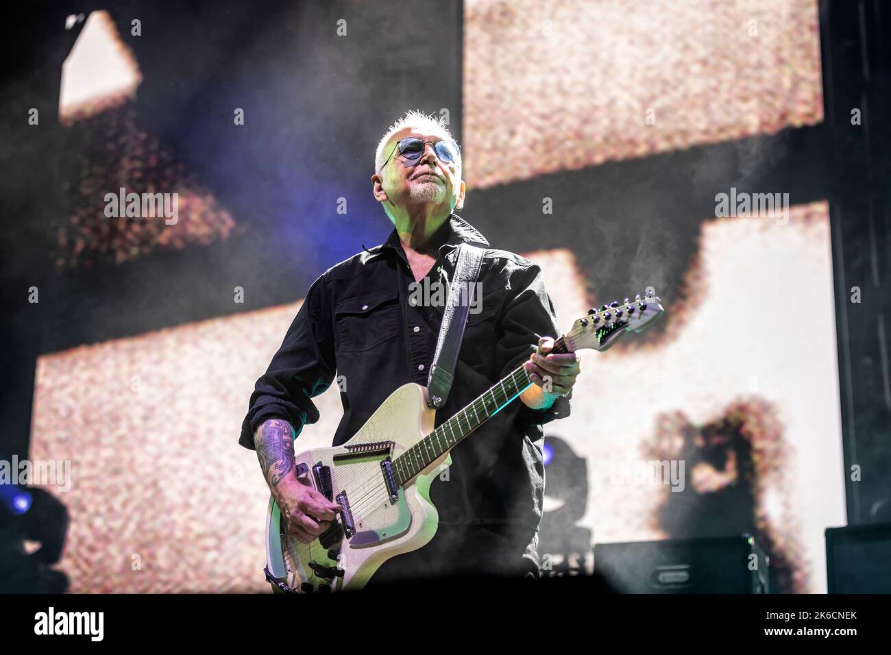 Oslo, Norway. 12th Oct, 2022. The English rock band The Cure performs a ...