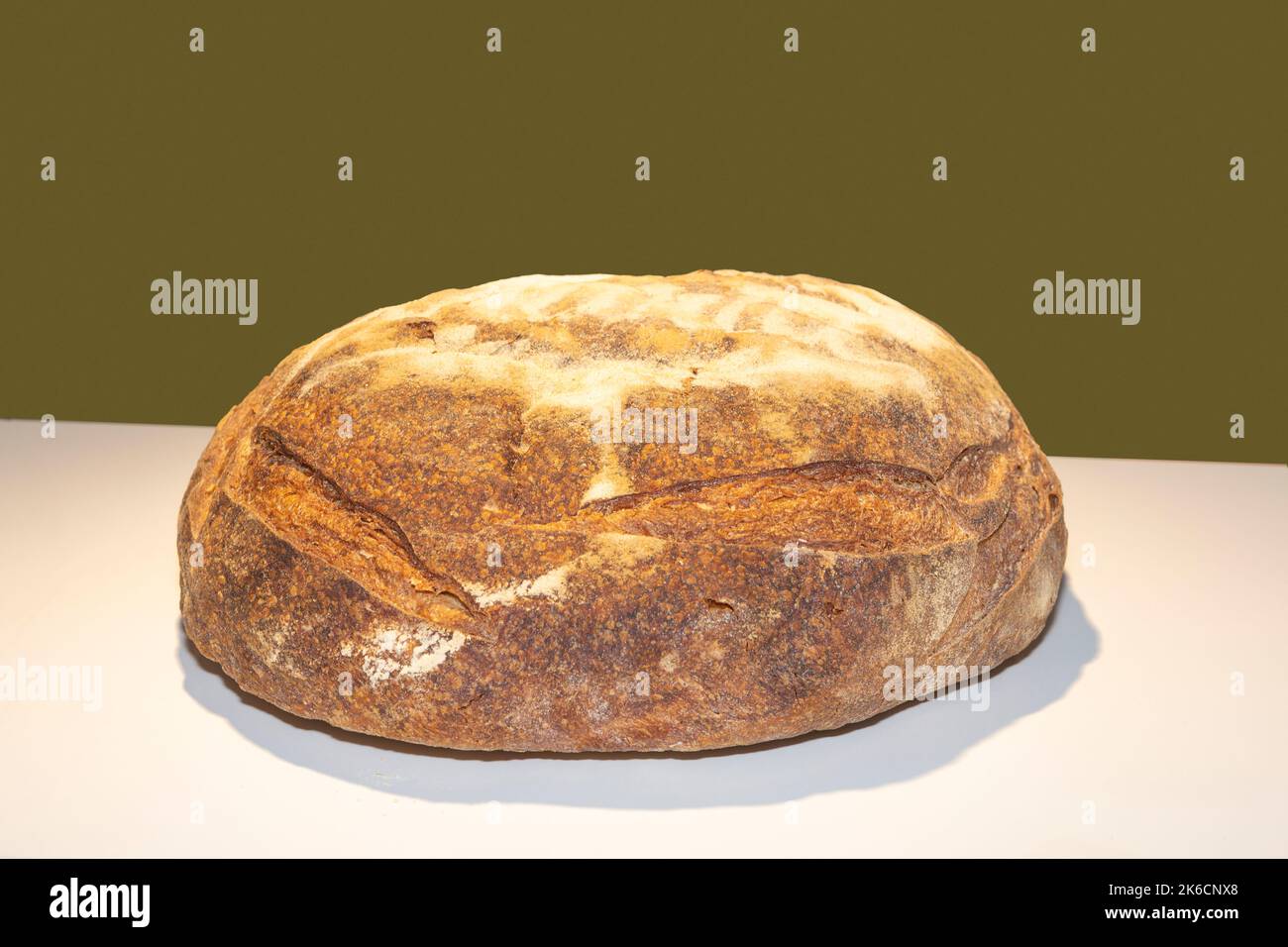 Rustic loaf of bread hi-res stock photography and images - Alamy