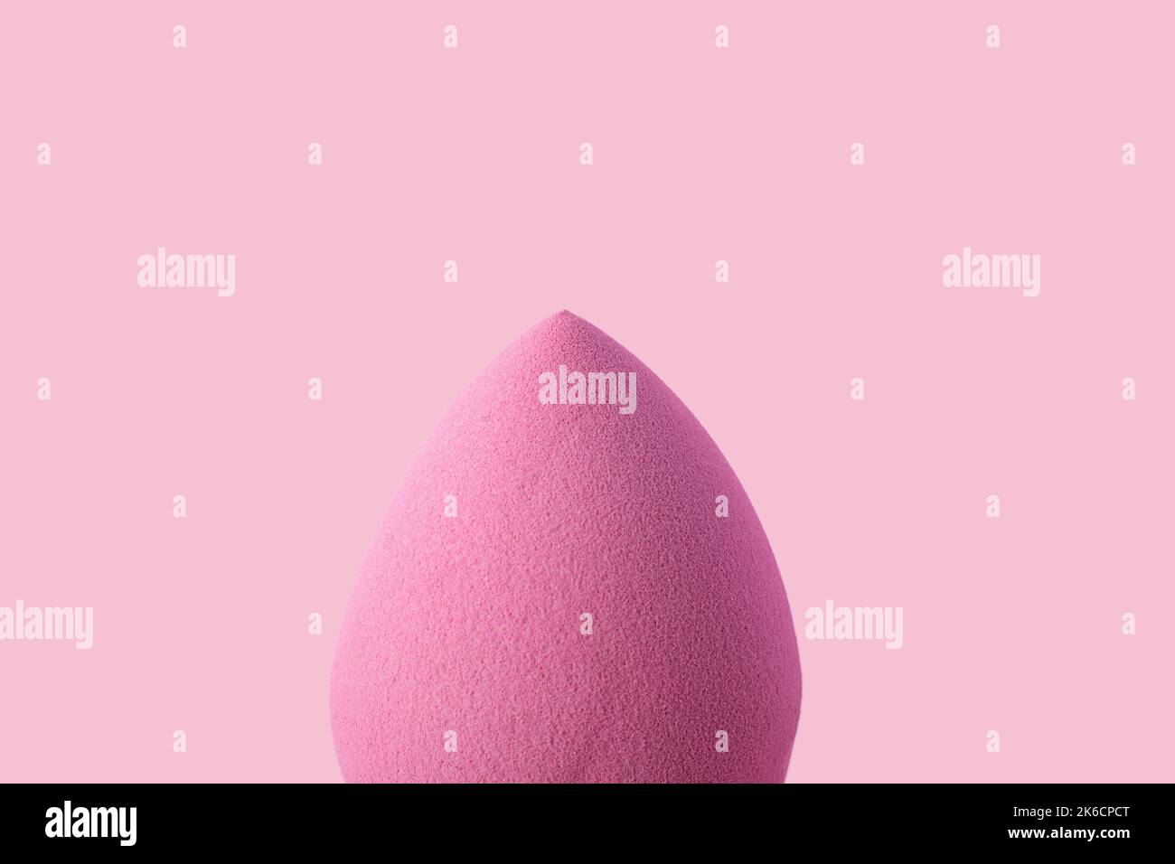 Closeup photography of beauty blender,pastel pink background Stock ...
